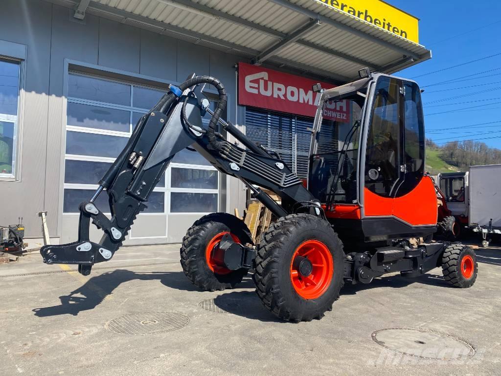 メンツィムック/Menzi Muck P40 Mobil, 2012, スイス連邦 - 中古 クローラー式油圧ショベル（パワーショベル・ユンボ ...